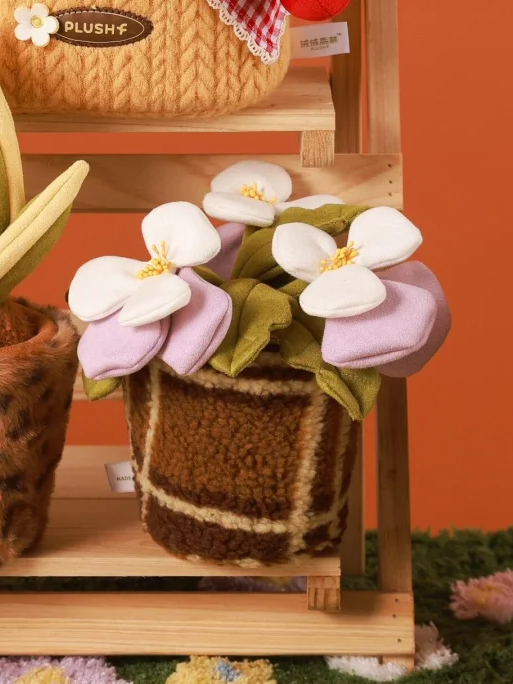 Plushf - Viola cornuta plant plush – furryfriendsplush